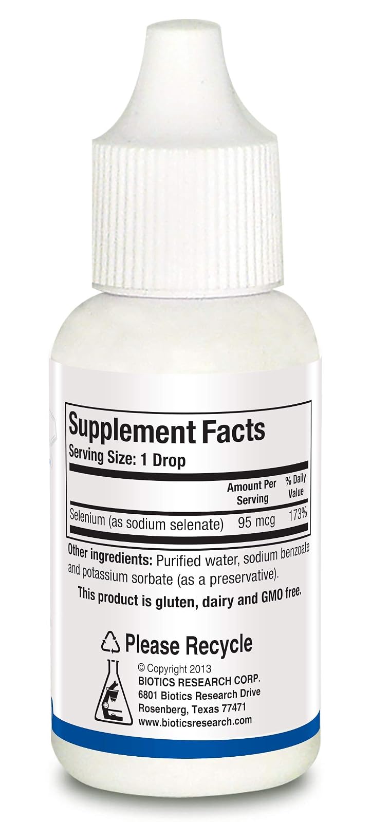 Aqueous selenium for antioxidant support