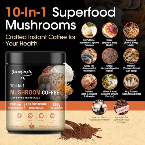 Arabica coffee with herbal benefits
