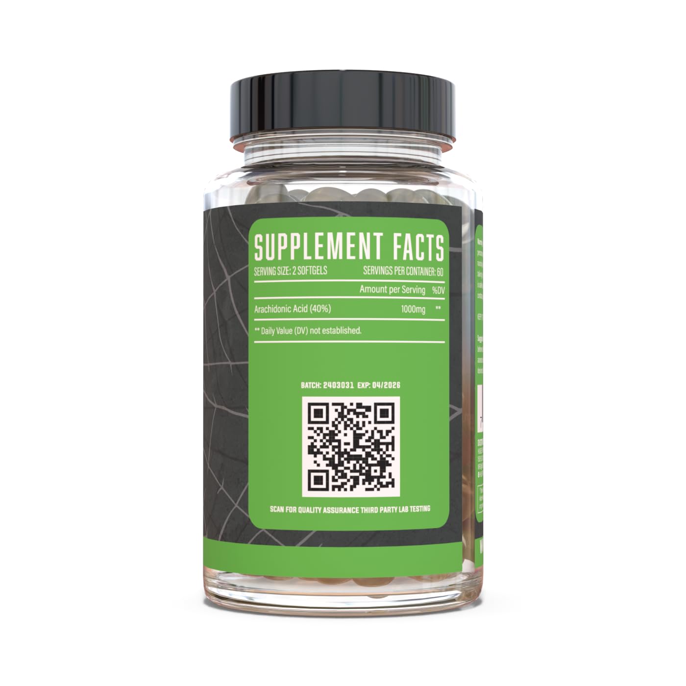 Arachidone for improved endurance