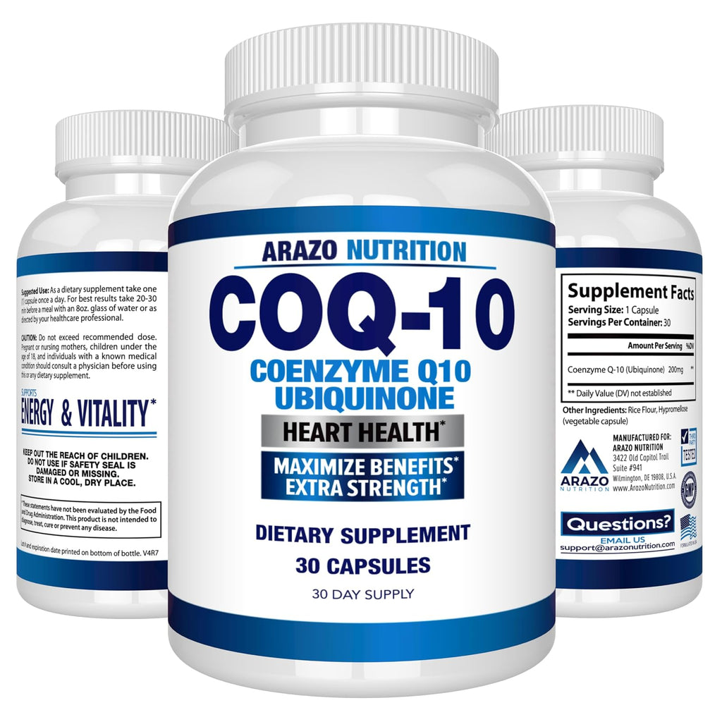 Arazo coq10 for overall wellness
