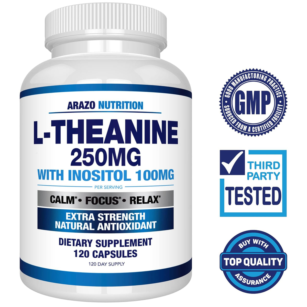Arazo Nutrition l-theanine 250 mg