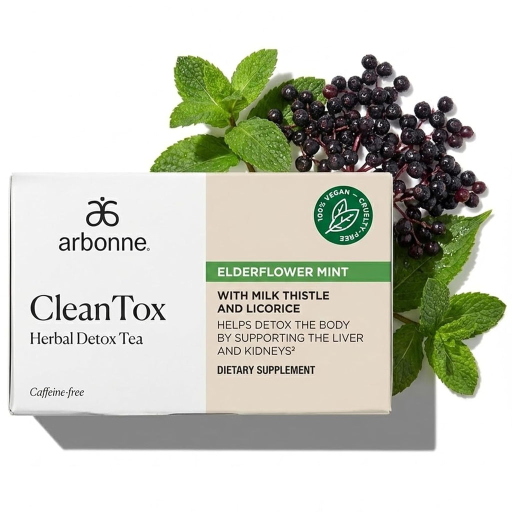 Arbonne herbal detox tea bags