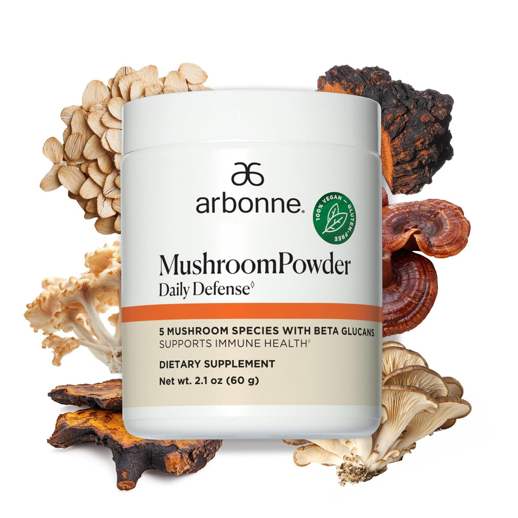 Arbonne mushroom powder for immunity