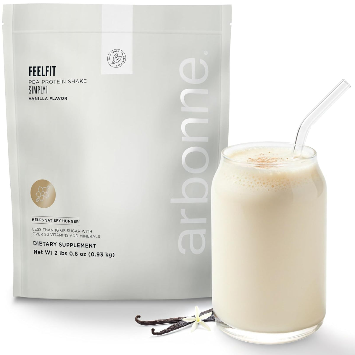 Arbonne Simply1 vanilla pea protein