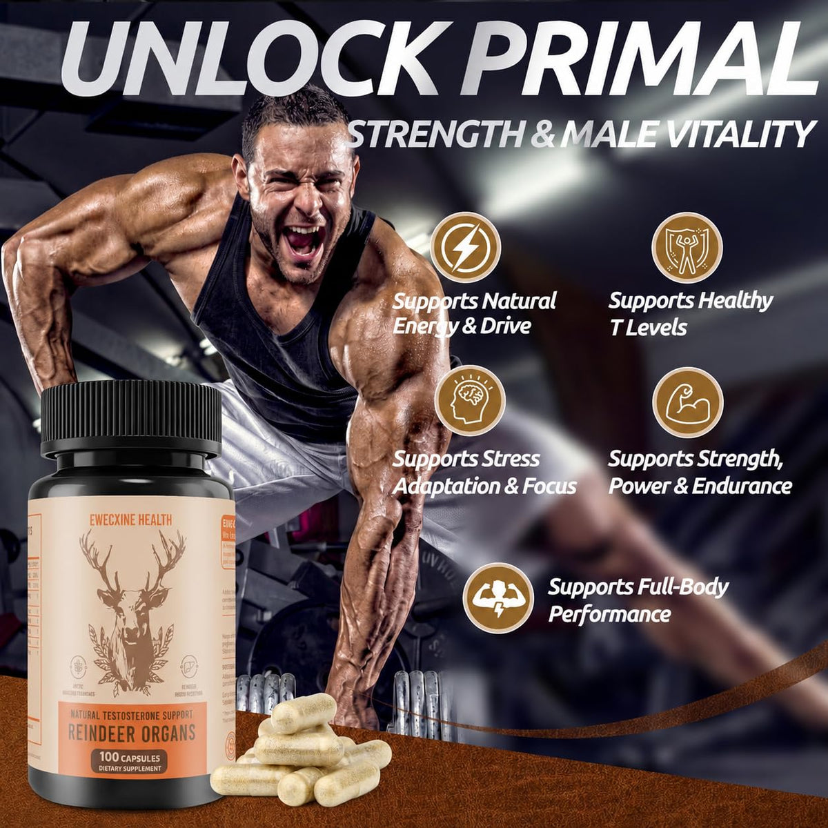 Arctic herb testosterone booster capsules