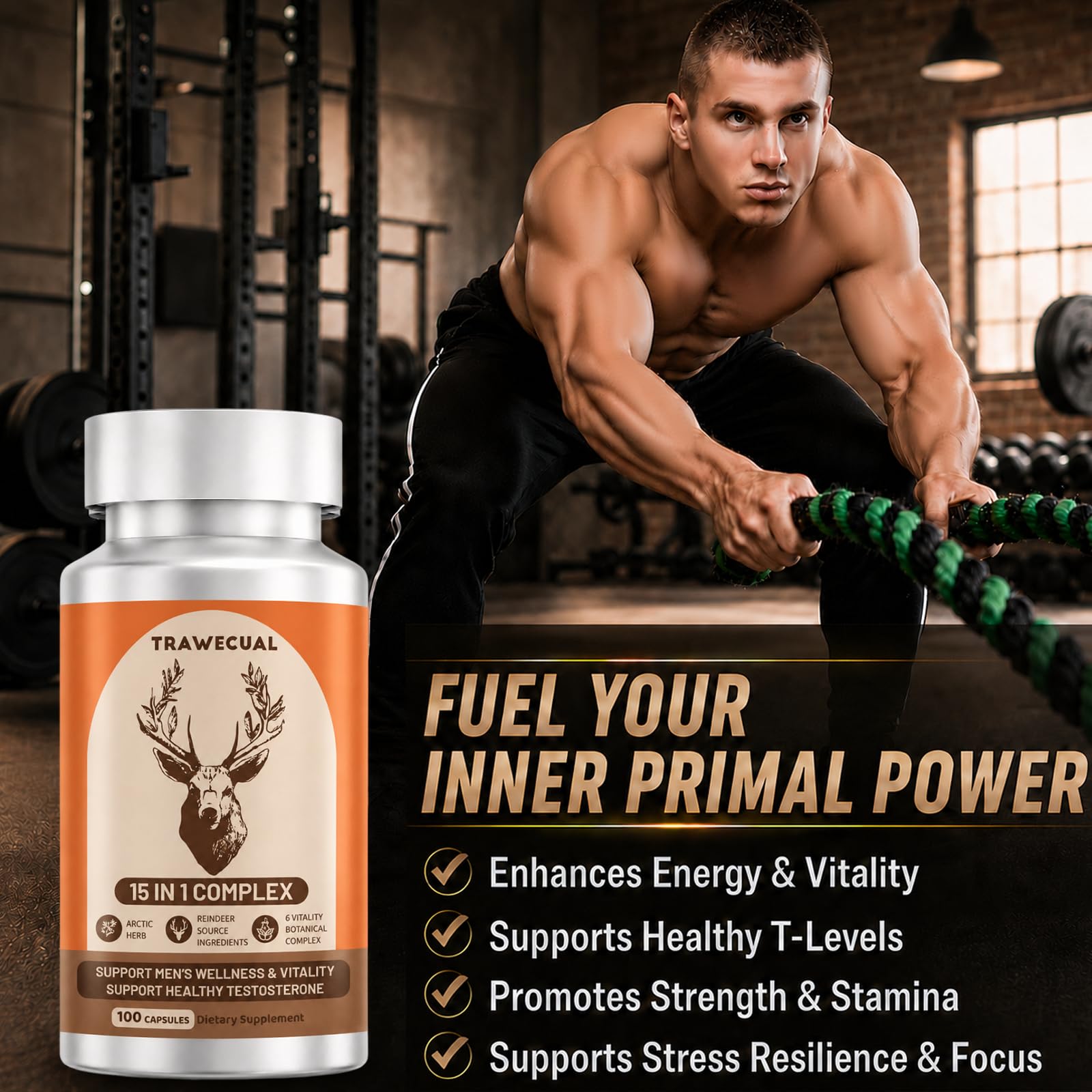 Arctic herb testosterone support
