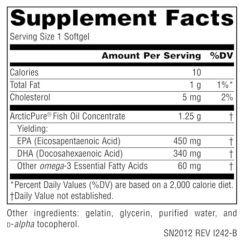 ArcticPure fish oil for heart health