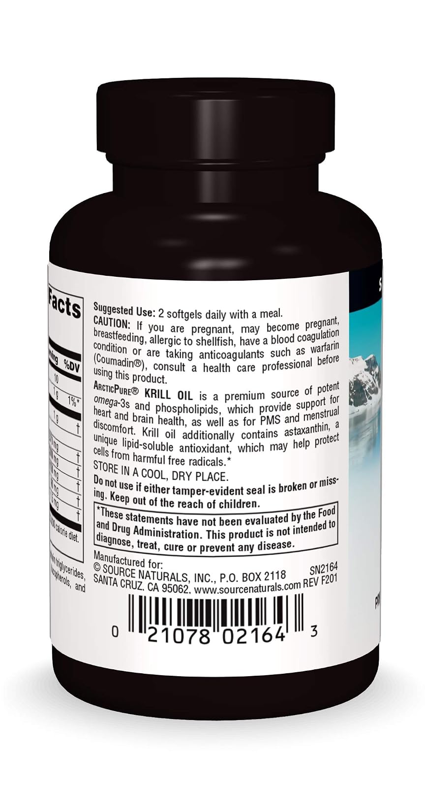ArcticPure krill oil softgels