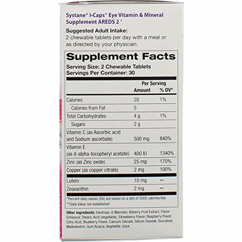 AREDS 2 formula for eye support