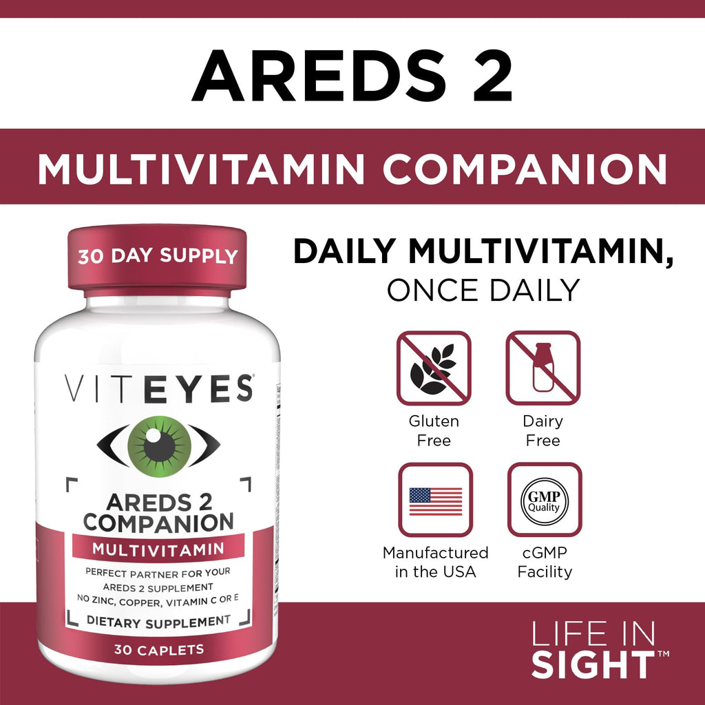AREDS 2 formula for eye wellness