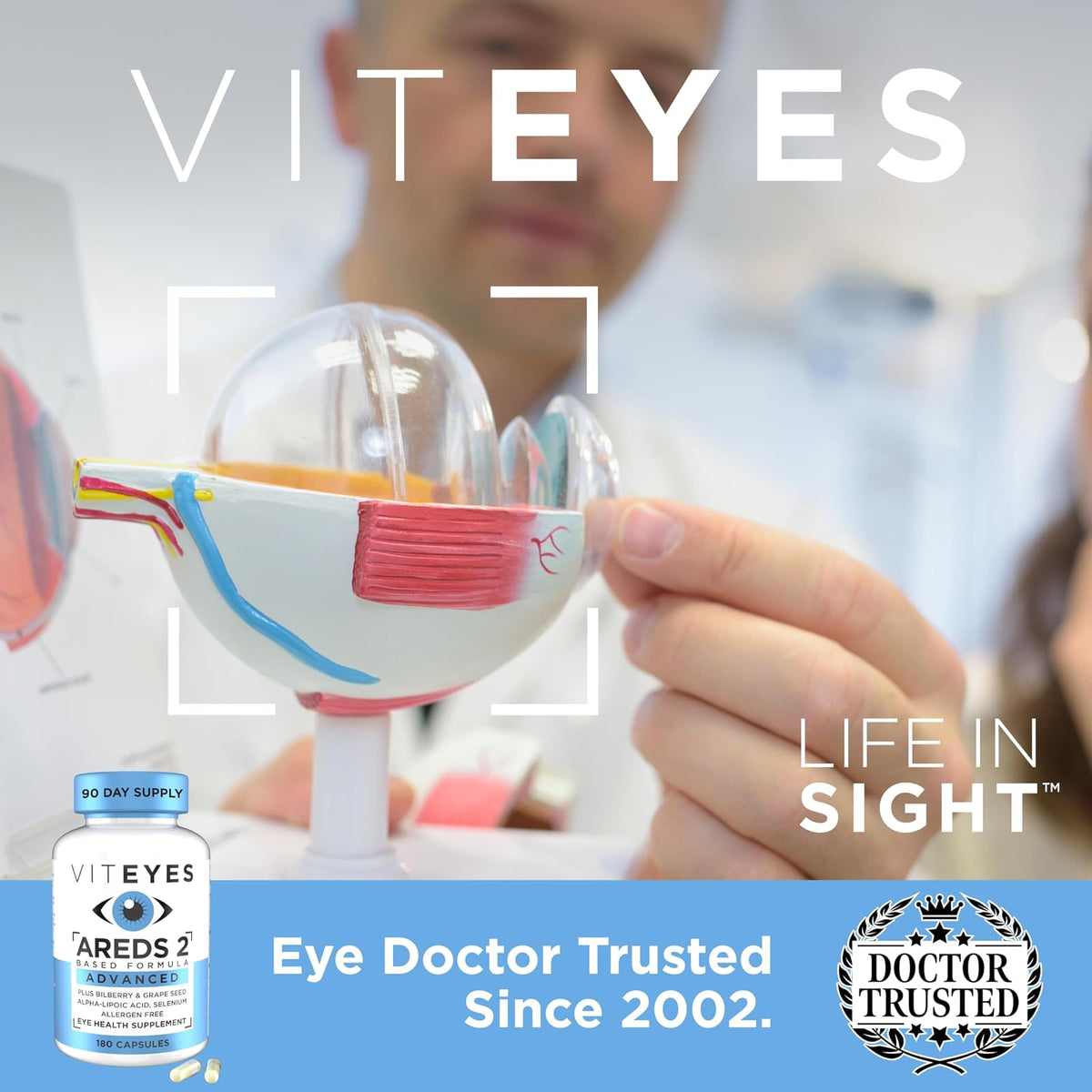 AREDS 2 formula for macular health