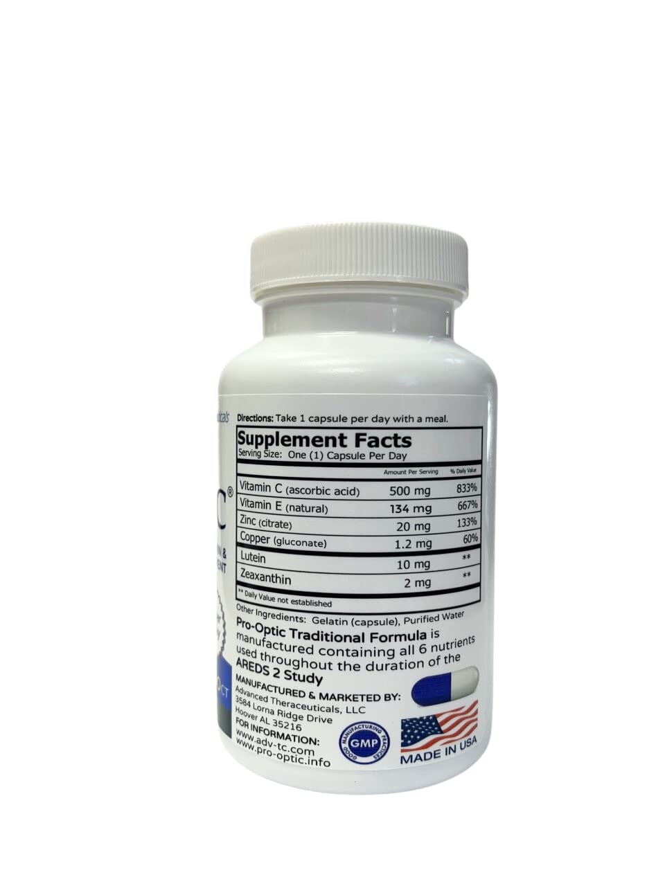 AREDS 2 formula for vision health