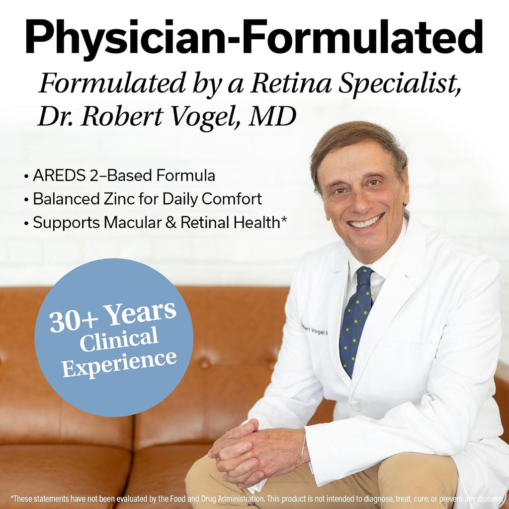 AREDS 2 formula with lutein benefits