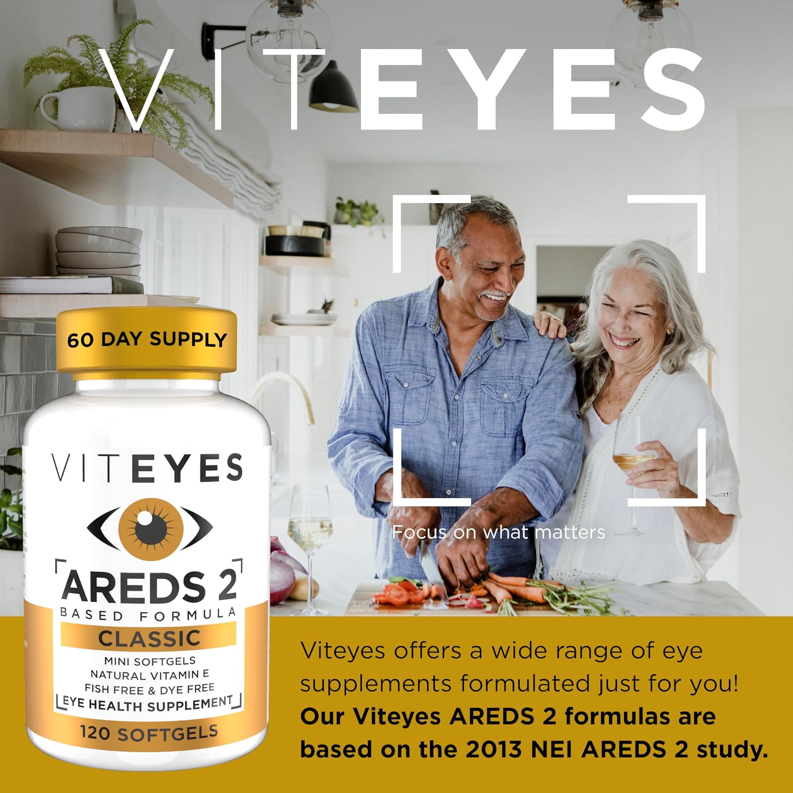 AREDS 2 softgels for eye health