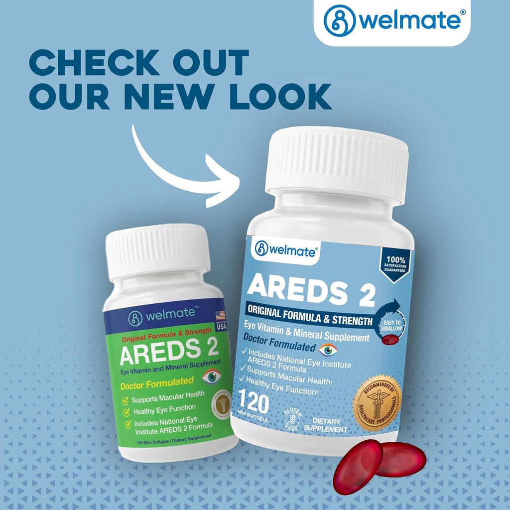 AREDS 2 vitamin A softgels for vision