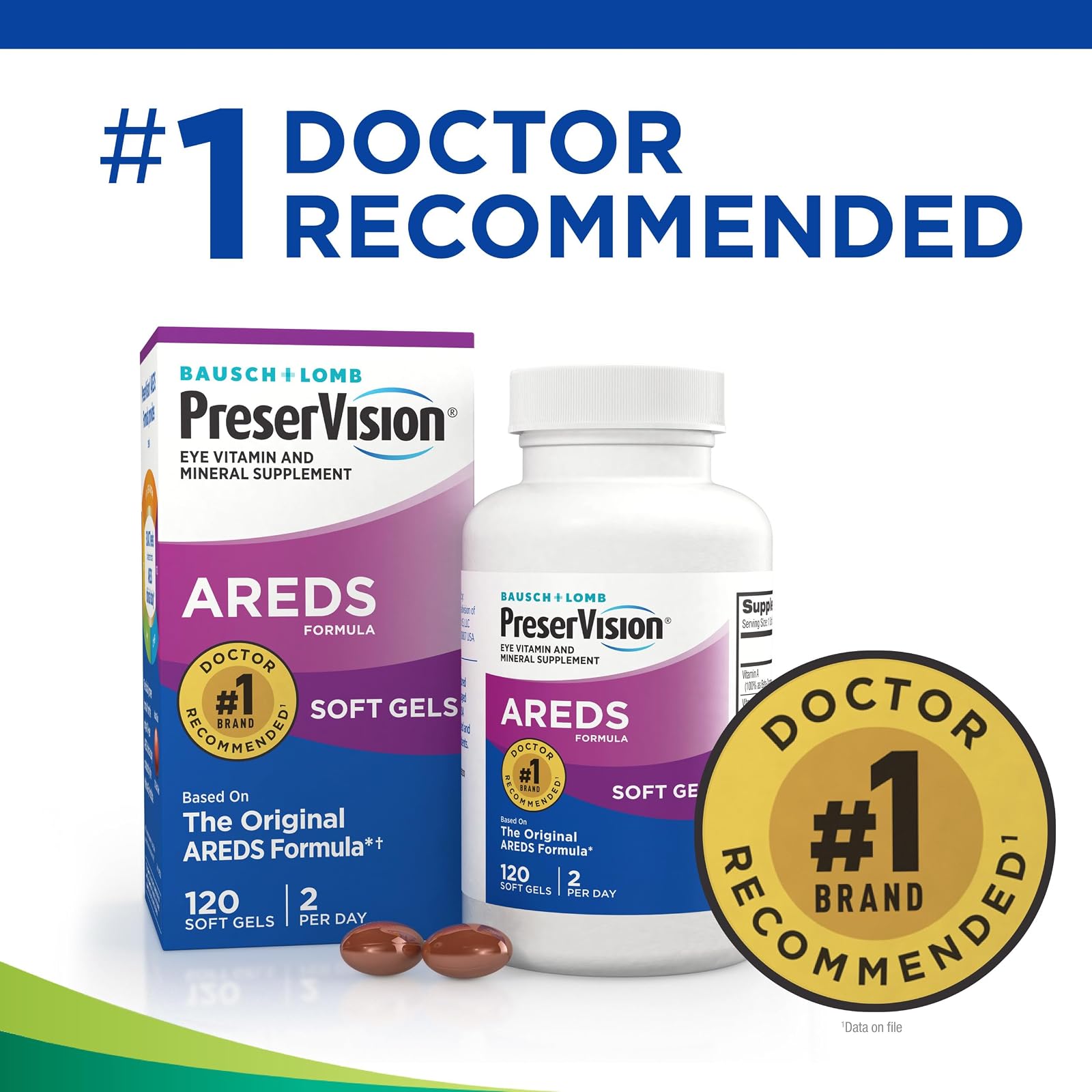 AREDS eye vitamins for vision support