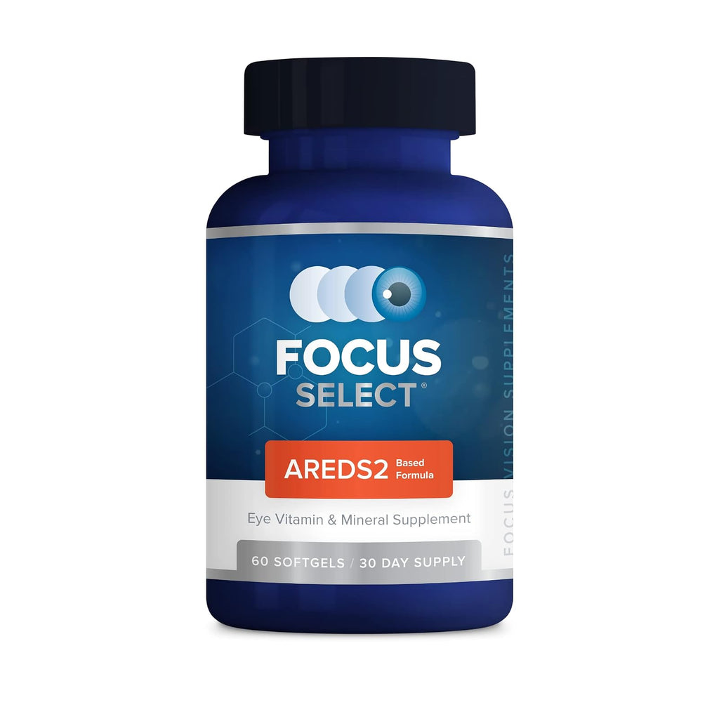 AREDS2 eye vitamin supplement capsules