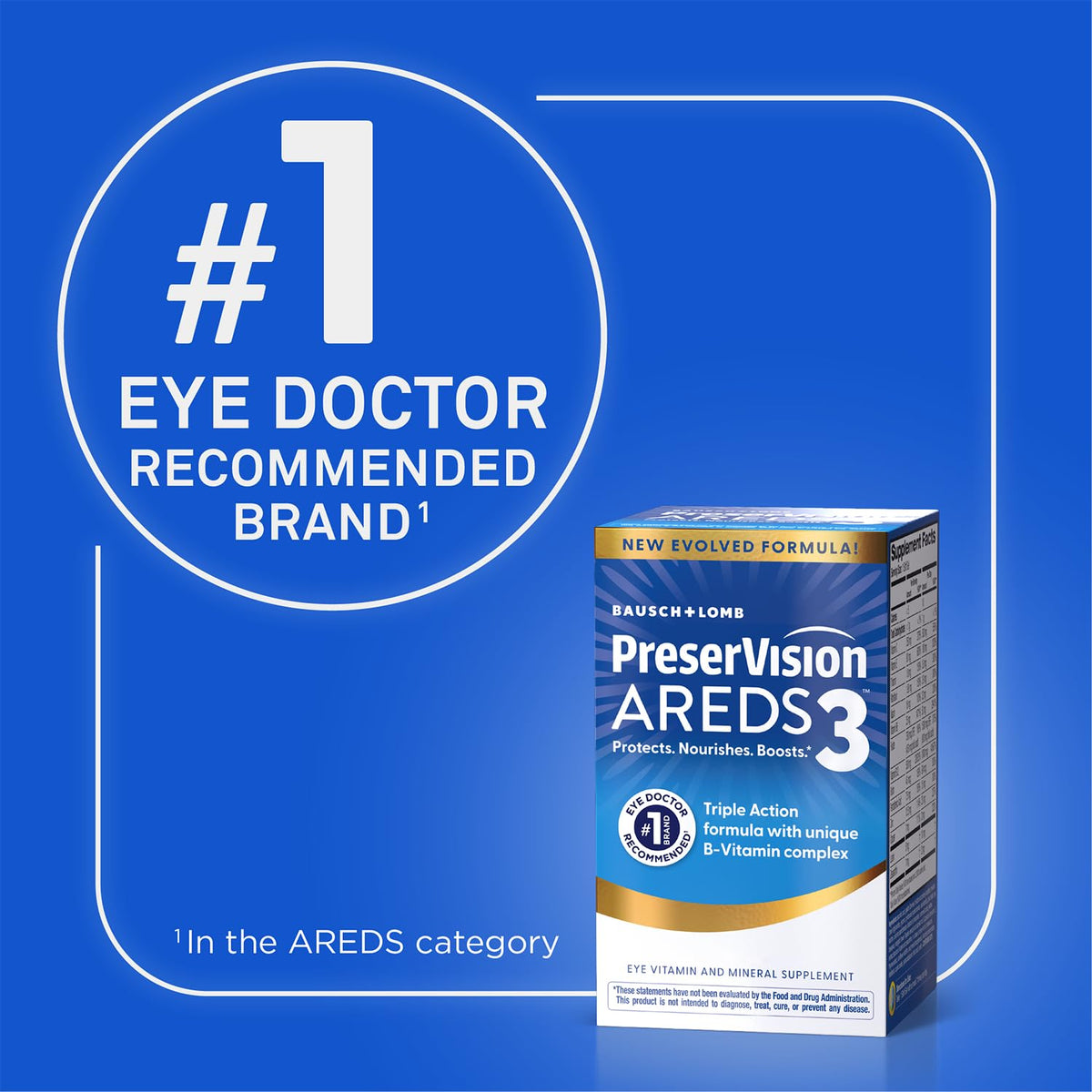 AREDS3 softgels for optimal eye care