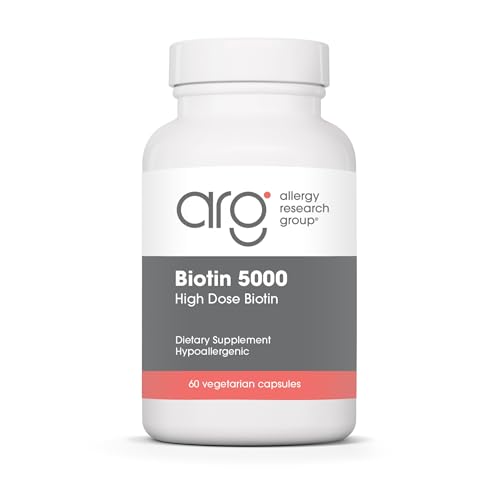 ARG Biotin 5000 mcg vegetarian capsules