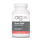 ARG Biotin 5000 mcg vegetarian capsules