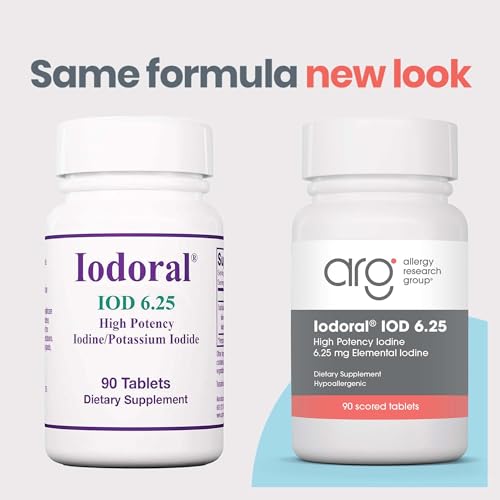ARG Iodoral iodine tablets 6.25 mg