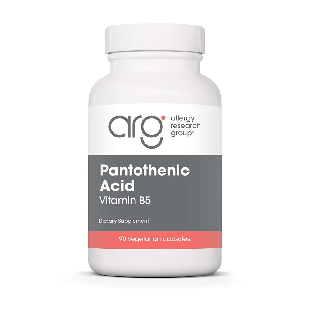 ARG Pantothenic Acid 500 mg capsules