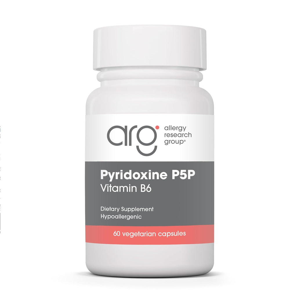 ARG Pyridoxine P5P vitamin B6 capsules
