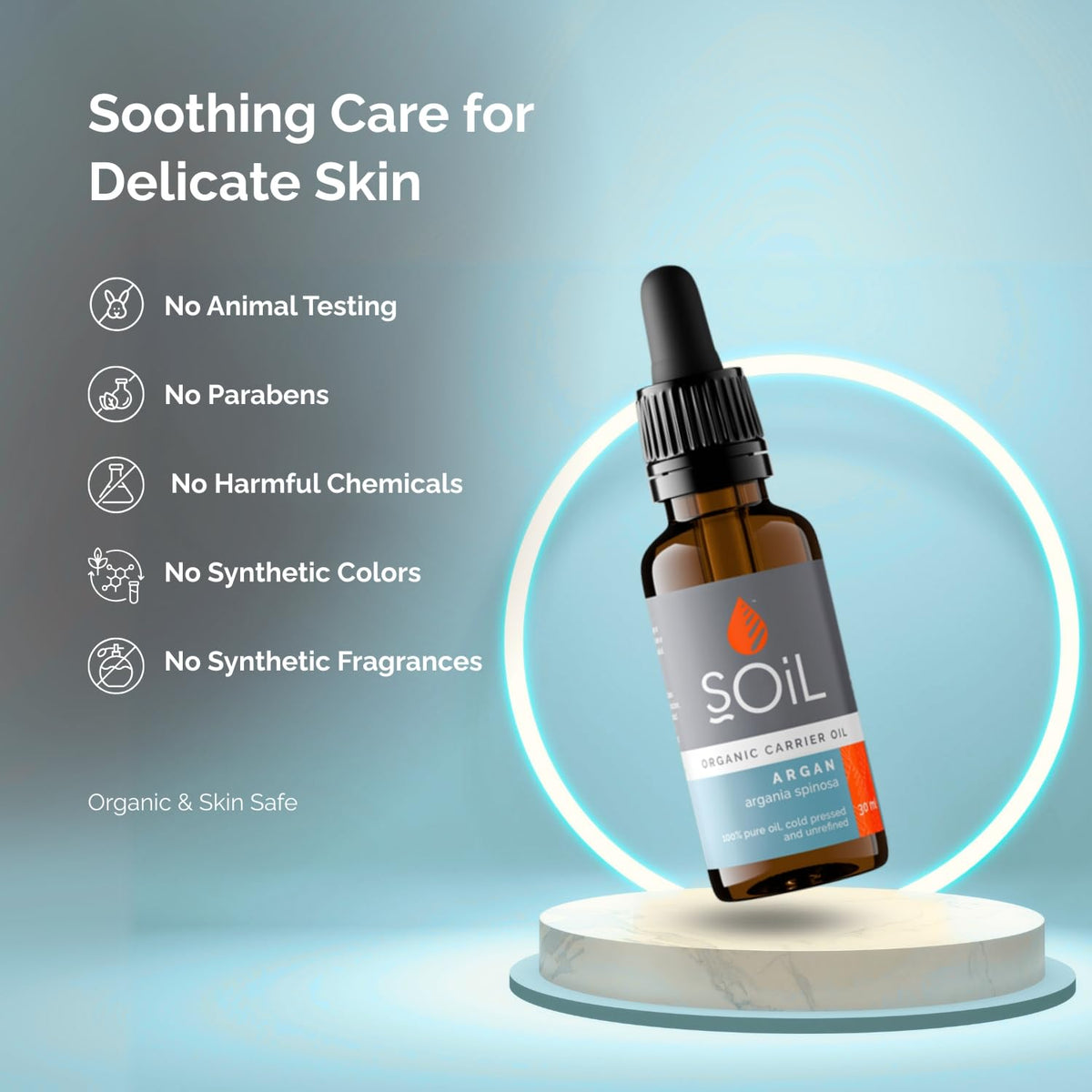 argan oil for dry skin relief