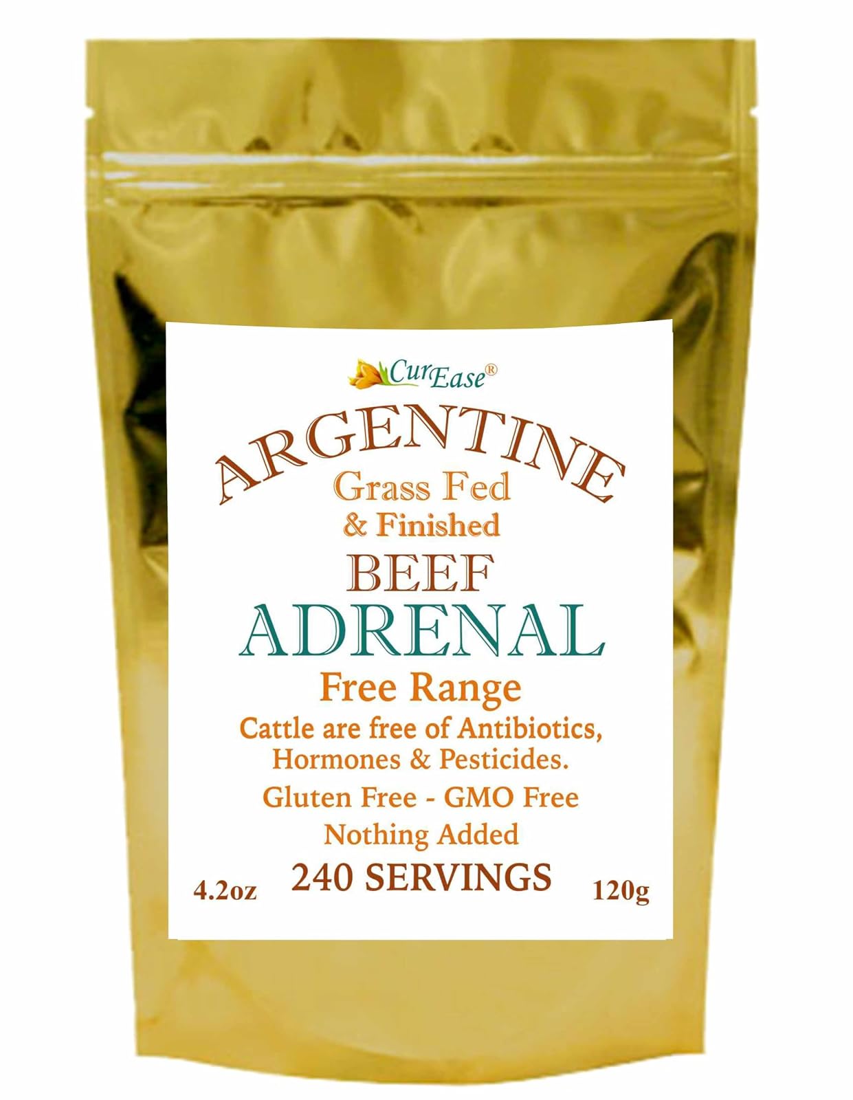 Argentine beef adrenal powder supplement