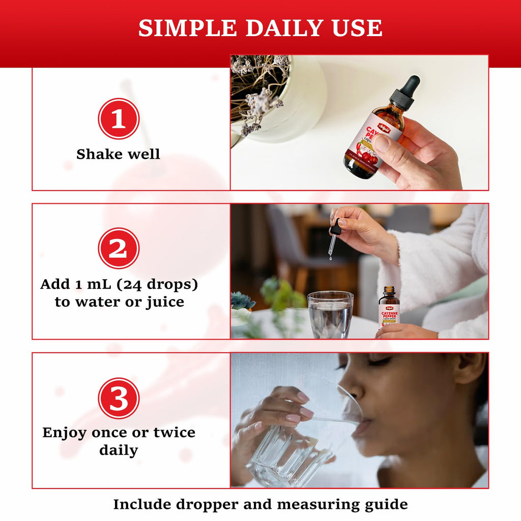 Arigold cayenne drops for digestive health