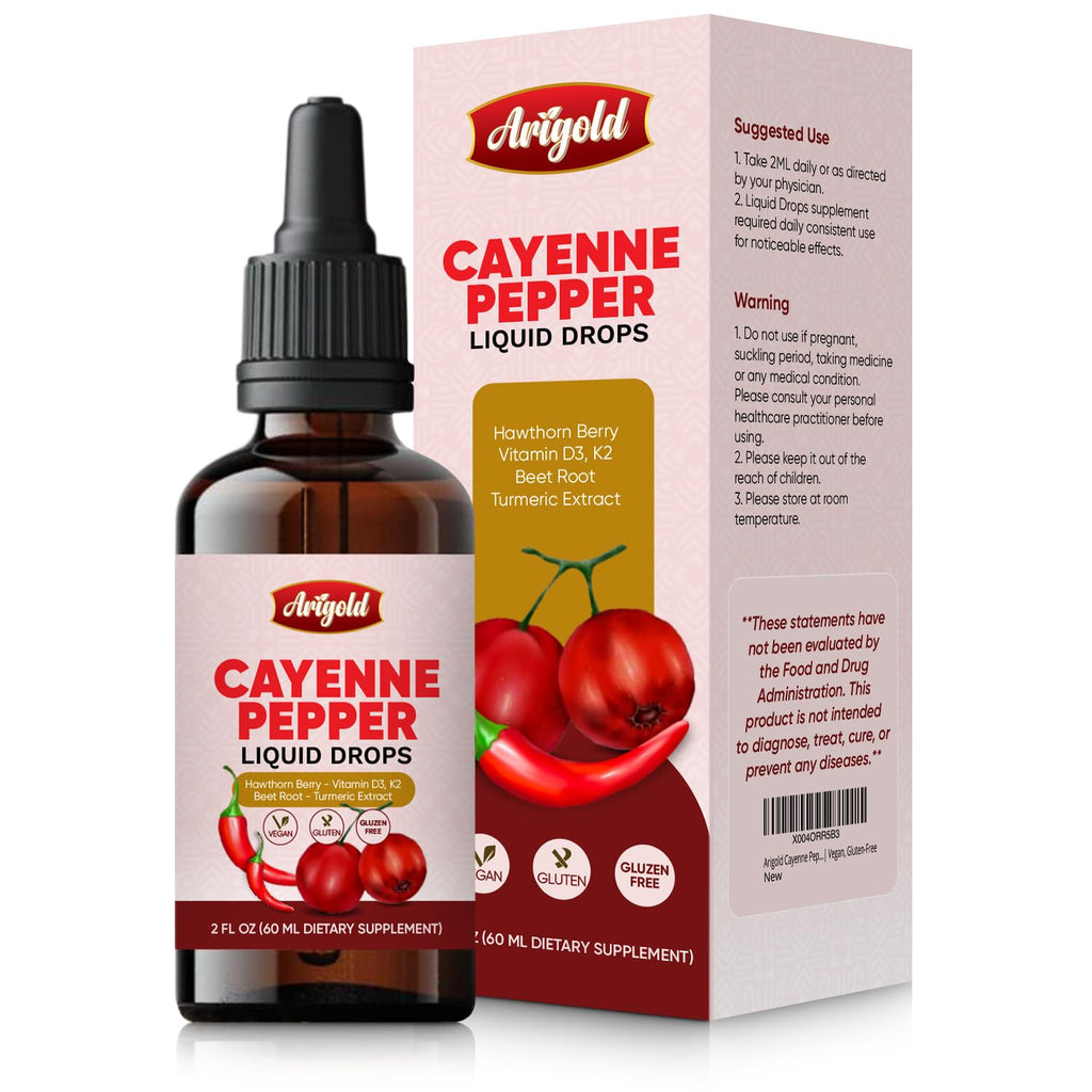 Arigold cayenne pepper drops for cooking