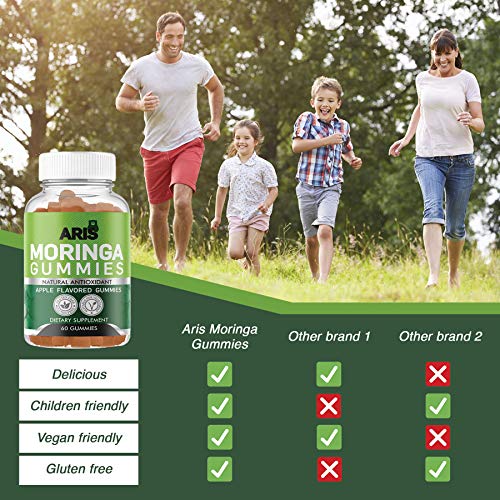 Aris Moringa Gummies for immune support