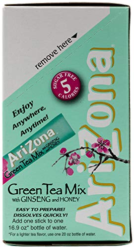 AriZona green tea for hydration