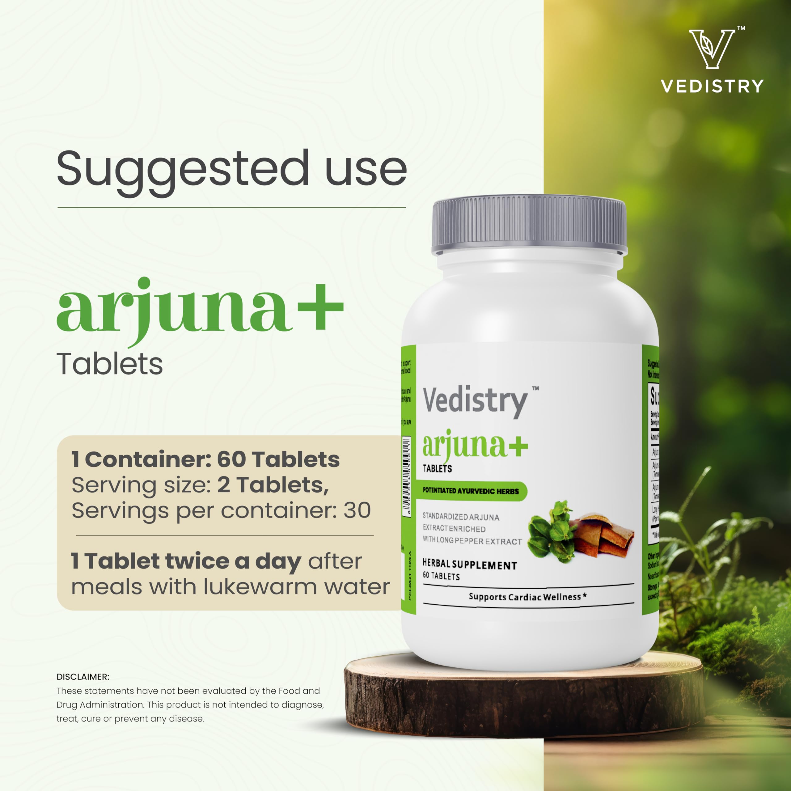 Arjuna bark benefits for vitality