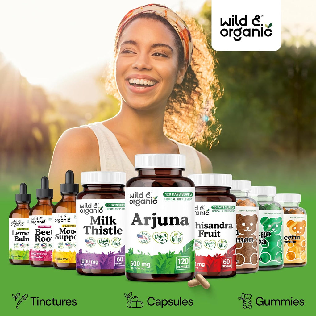 Arjuna Bark capsules for daily wellness