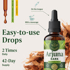 Arjuna bark extract for stress relief