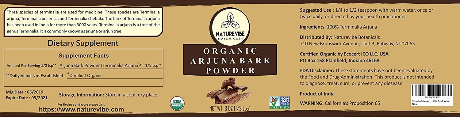 arjuna bark powder for stress relief