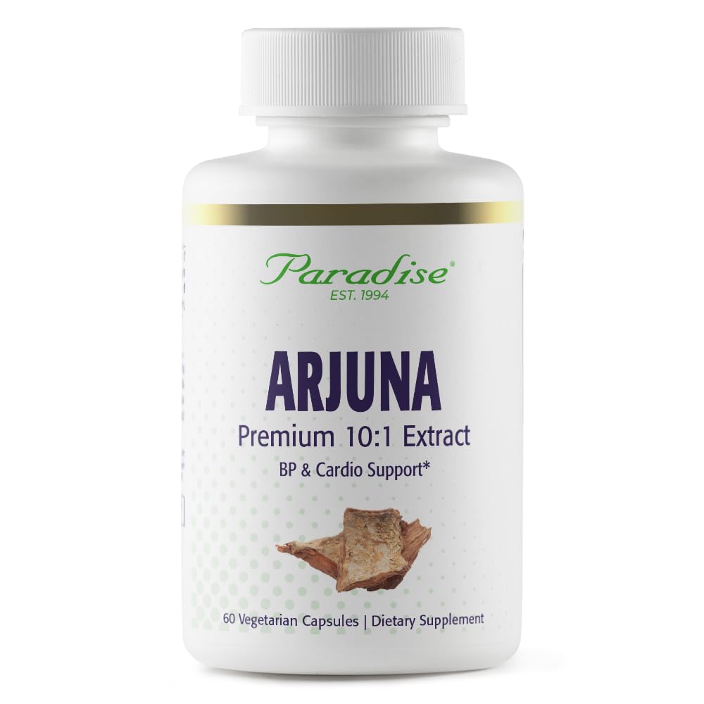 Arjuna herbal supplement for heart health