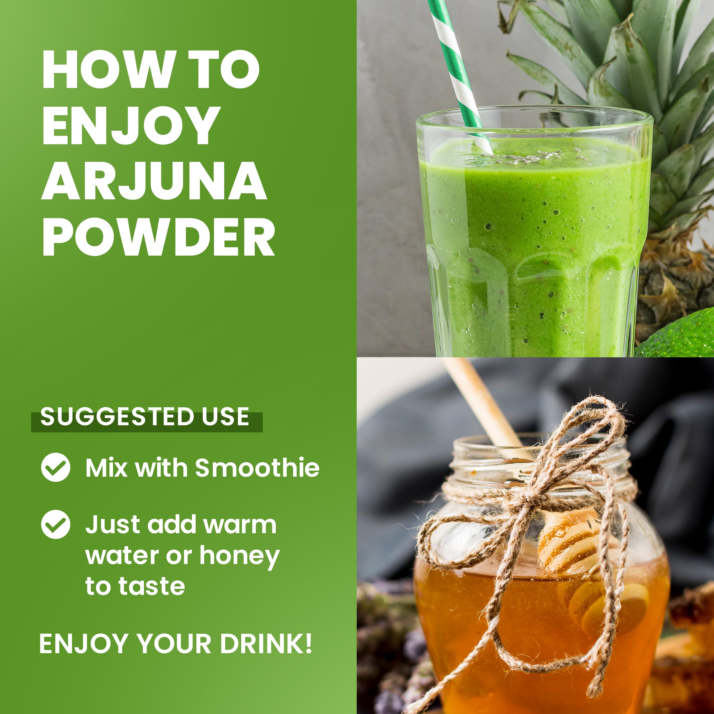 arjuna powder for overall health benefits