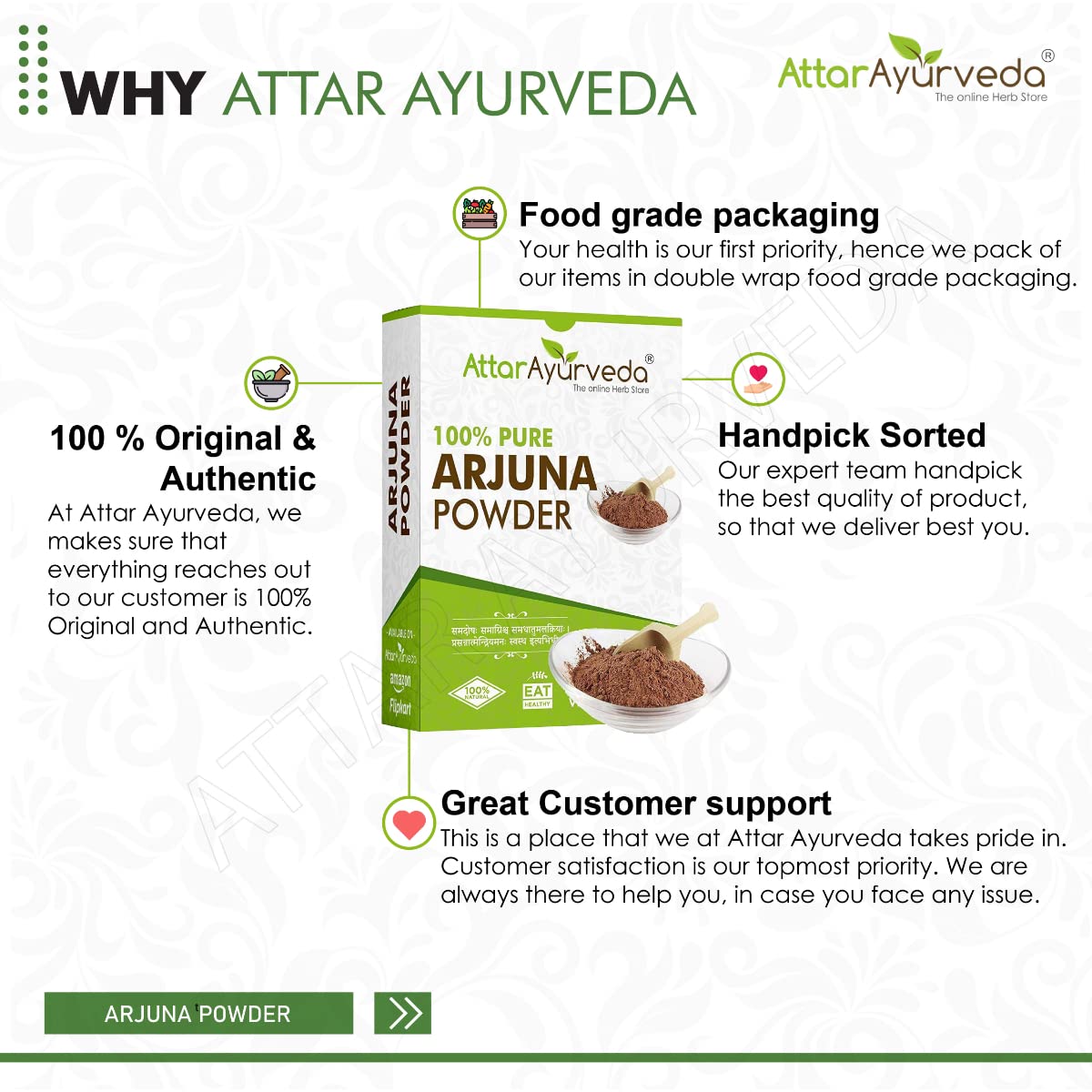 arjuna powder for stress relief