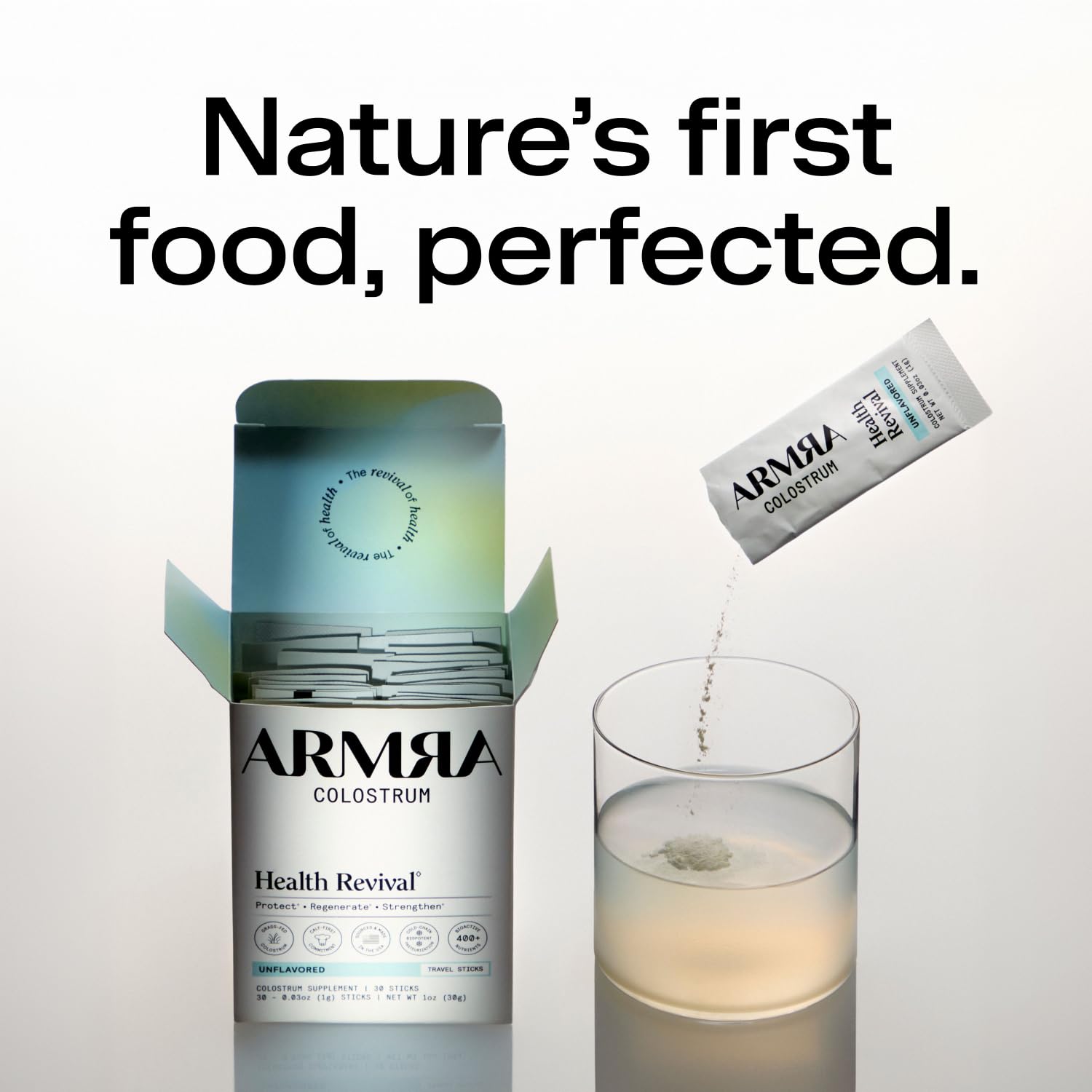 ARMRA colostrum for overall wellness