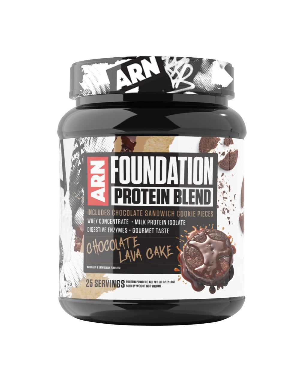 Arms Race Nutrition chocolate protein powder