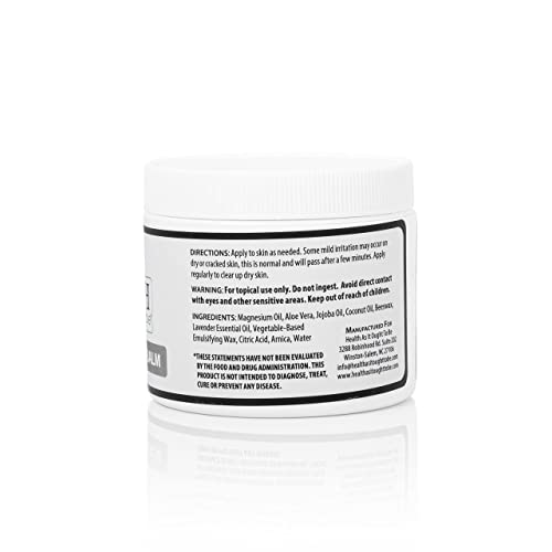 arnica infused magnesium balm