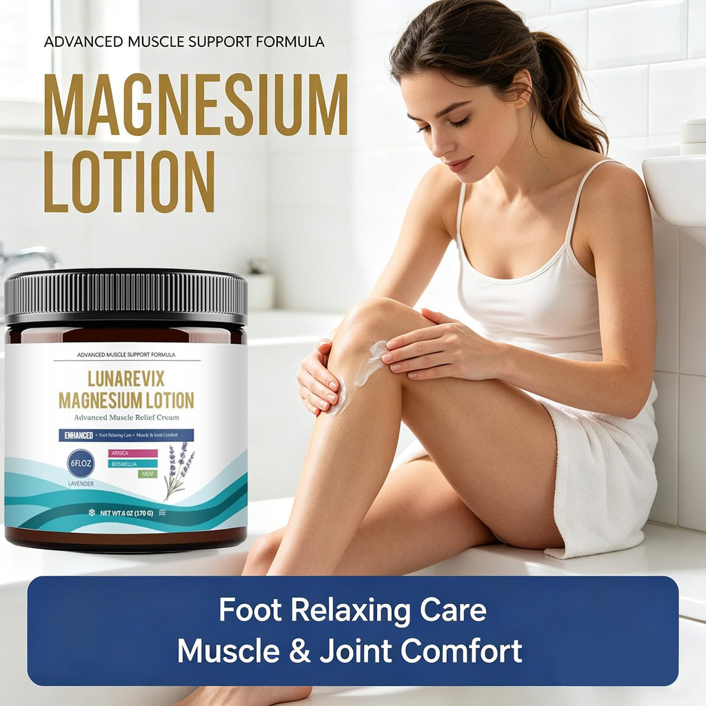 arnica infused magnesium cream for pain relief