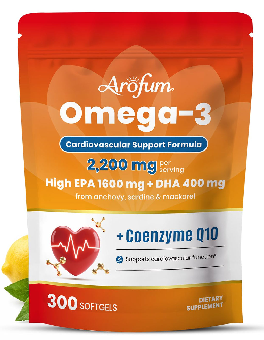 Arofum Omega 3 fish oil benefits