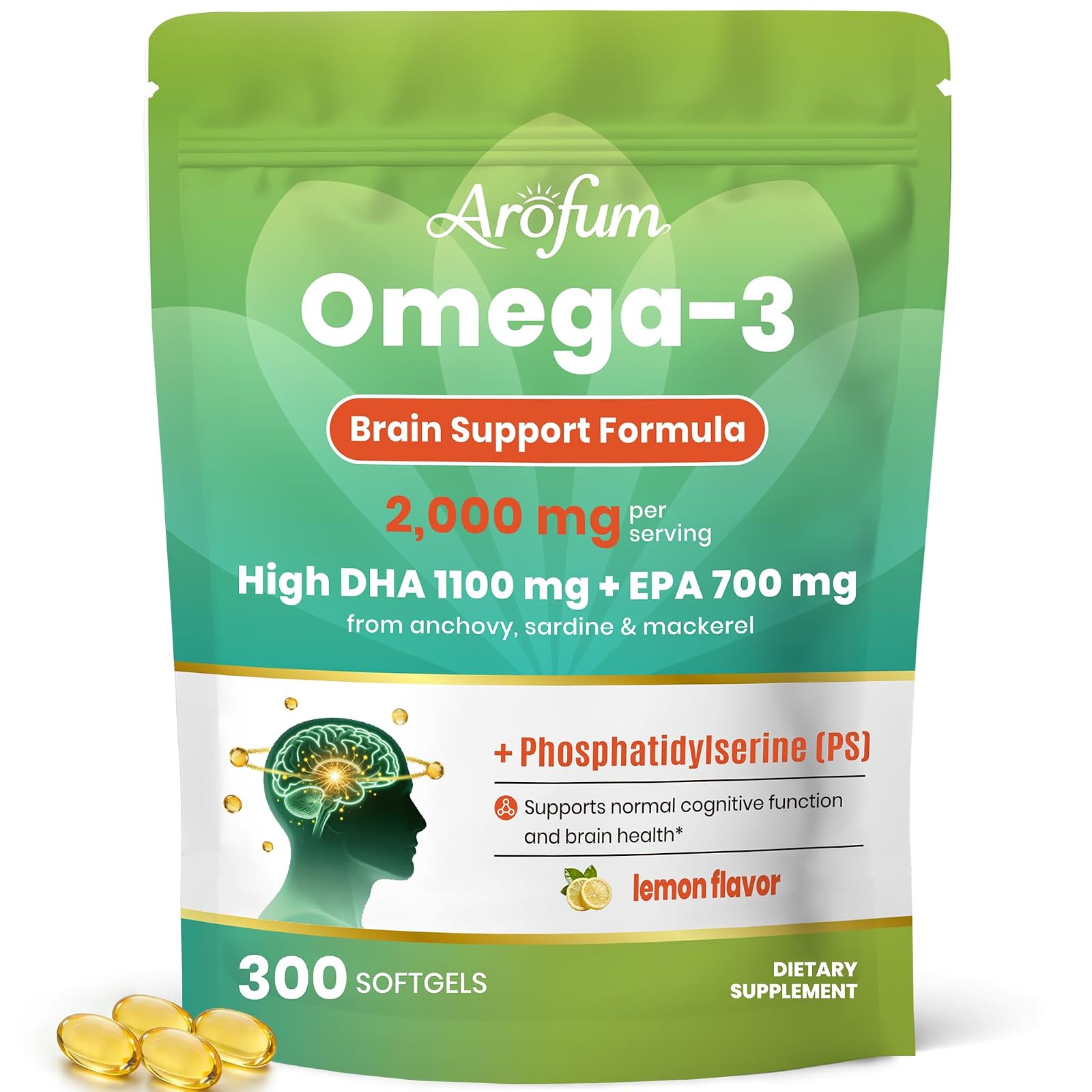 Arofum Omega 3 Fish Oil benefits