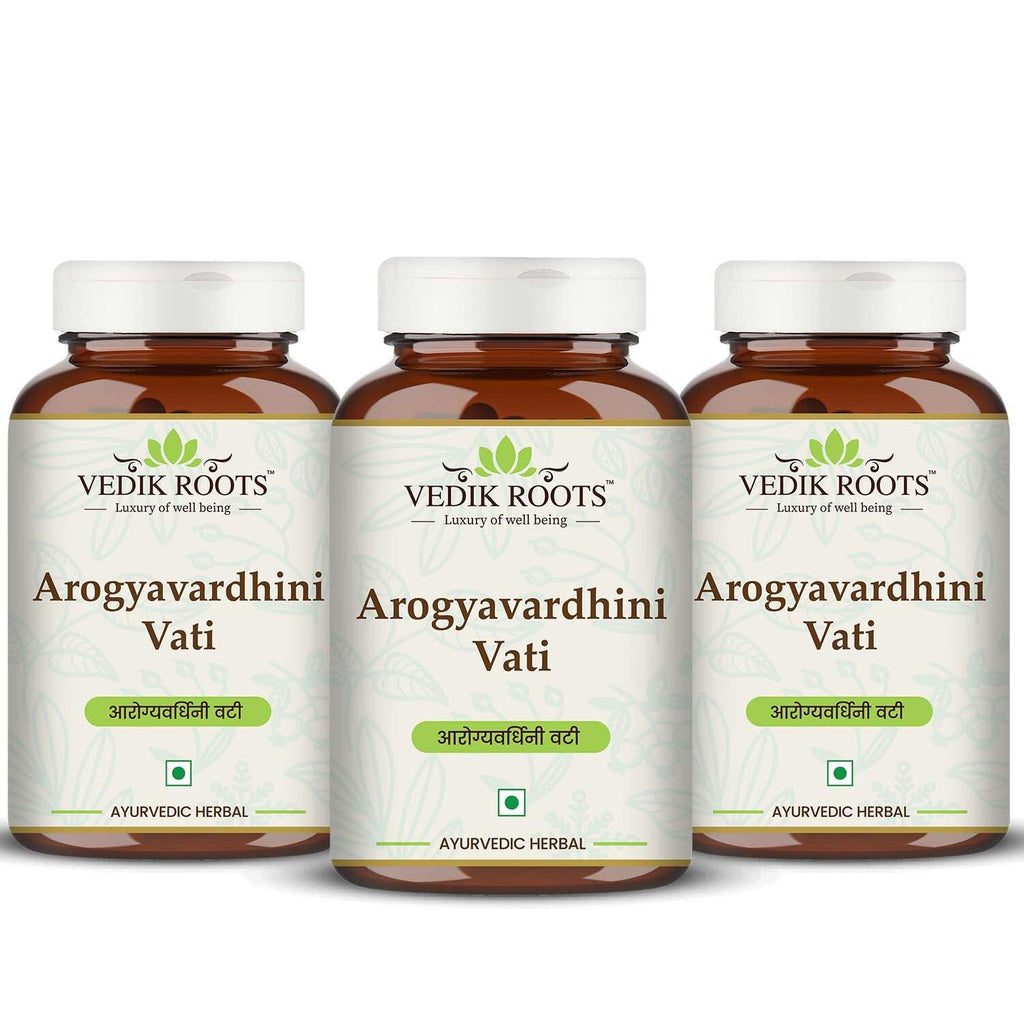 Arogyavardhini Vati herbal tablets pack