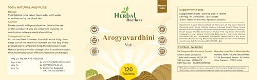Arogyavardhini Vati natural health boost