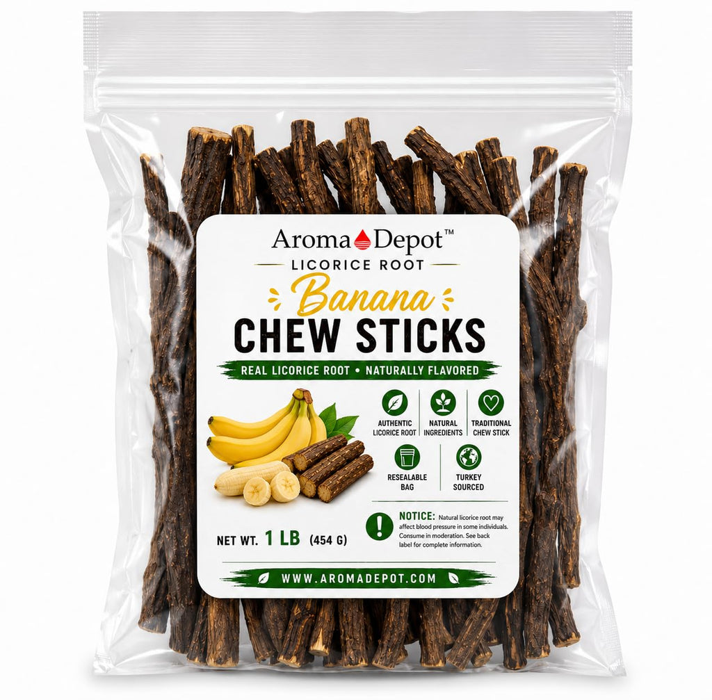 Aroma Depot licorice root chew sticks