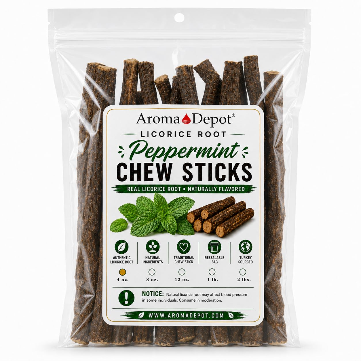 Aroma Depot licorice root chew sticks